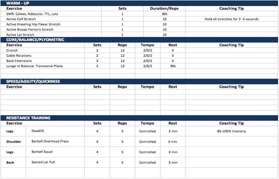 Powering the Vertical Jump with OPT